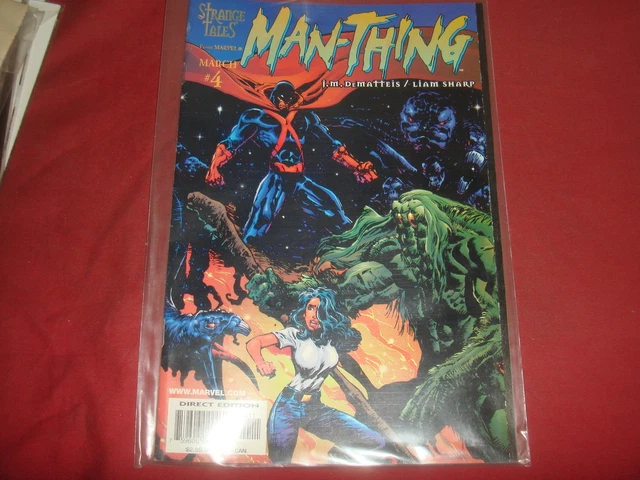 MAN-THING VOL.3 #4 Liam Sharp J.M. DeMatteis Marvel Comics 1998 NM EUR ...