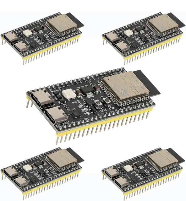 5PCS ESP32 S3 Development Board ESP32-S3-DevKitC-1-N16R8 WiFi and ...