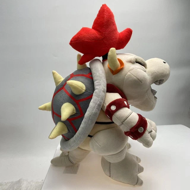 SUPER MARIO BROS Dry Bones Bowser Koopa Plush Doll Stuffed Toy 13 inch ...