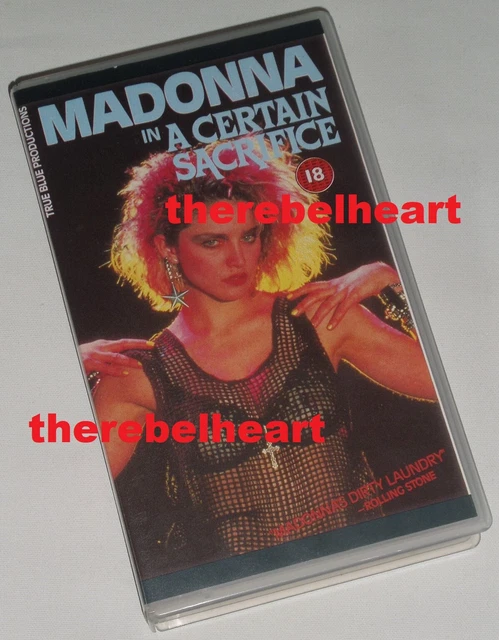 MADONNA A CERTAIN Sacrifice (1985) UK VHS Video 1979-1981 PRE-FAME MOVIE - Rare £14.99 - PicClick UK