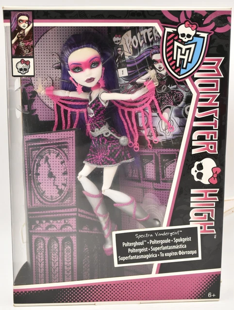 MATTEL POUPÉE MONSTER High Spectra Vondergeist Polterghoul Power Ghouls ...