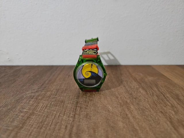 VINTAGE TIM BURTON'S Nightmare Before Christmas Digital Watch Burger ...