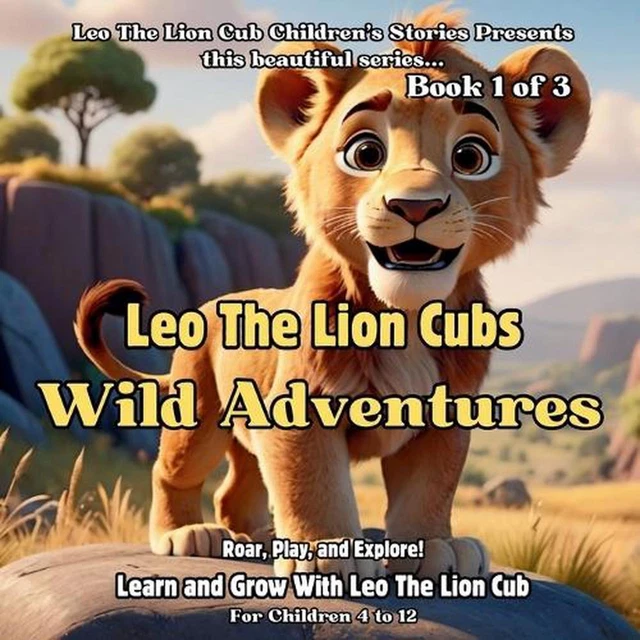 LEO THE LION Cubs Wild Adventures: Book 1: A Journey of Courage ...