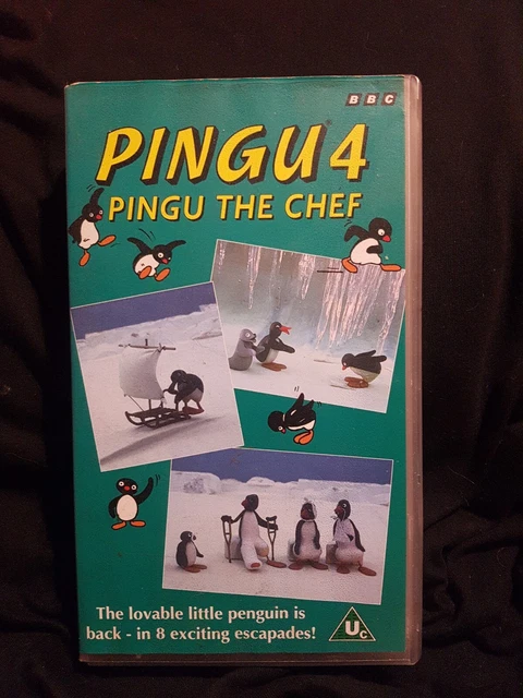 PINGU 4 - Pingu The Chef VHS PAL *Tested* Childrens Kids £5.99 ...