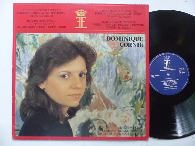 QUEEN ELISABETH INTERNATIONAL music competition DOMINIQUE CORNIL 1980 ...