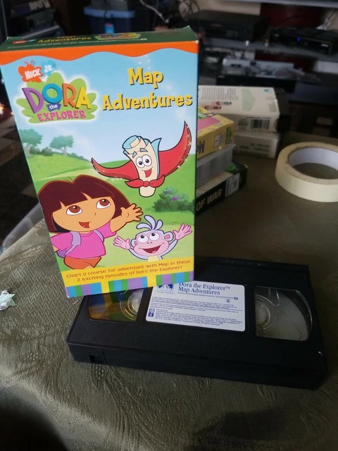 NICK JR DORA Explorer Map Adventures VHS Video Tape Nickelodeon £5.47 ...