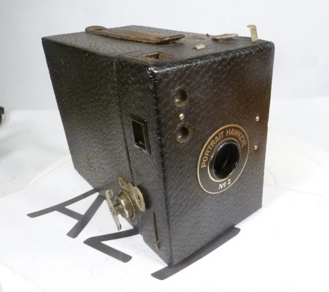 VINTAGE KODAK BOX Brownie Camera Portrait Hawkeye No. 2 refm £6.99 ...