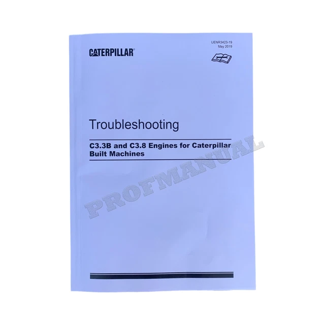 CATERPILLAR CAT C3.3B C3.8 Engine Troubleshooting Manual $99.99 - PicClick