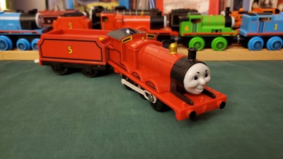 HIT TOY COMPANY Thomas Friends Trackmaster Train James the Red Engine ...