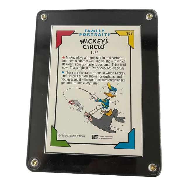 MICKEY MOUSE MICKEY’S CIRCUS Walt Disney Collector Cards Family ...