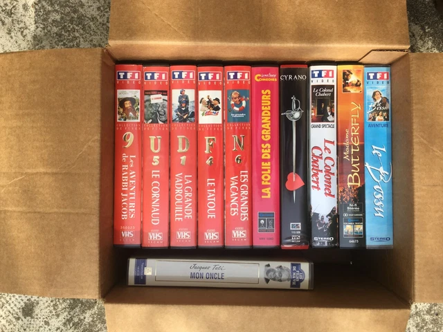 LOT FILMS VHS films français Tf1 Video EUR 2,00 - PicClick FR