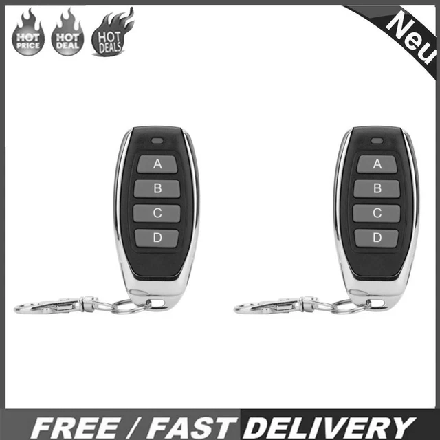 AK-KBK11 4 BUTTON 433MHz Garage Gate Door Opener Remote Control Duplicator EUR 10,69 - PicClick FR