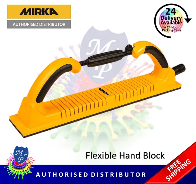 MIRKA FLEXIBLE HAND Sanding File / Block 70mm x 400mm - Suits Dust ...