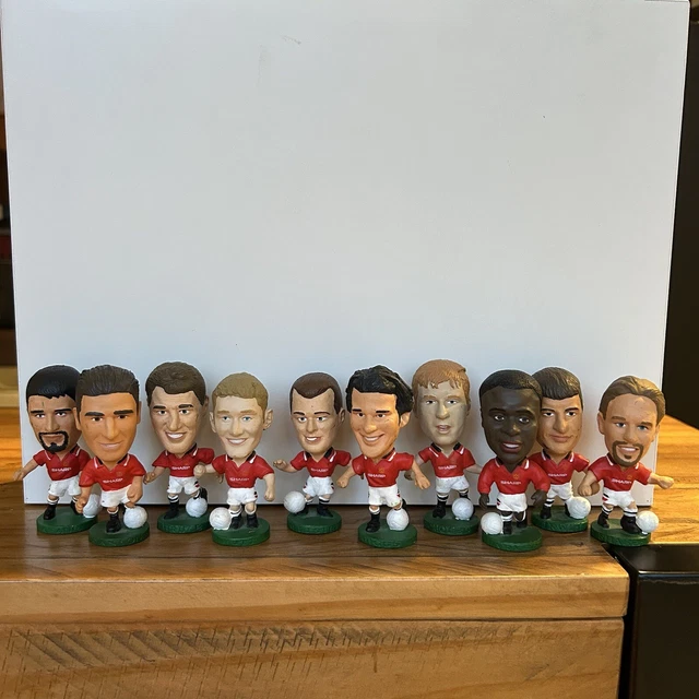 VINTAGE 1995 MANCHESTER United FC Corinthian Bundle Collectible Figures ...