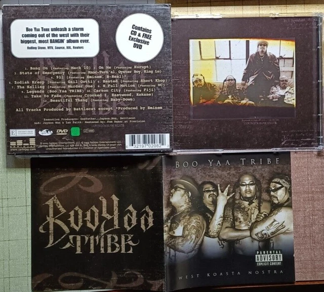 BOO-YAA TRIBE - West Koasta Our Cd + Dvd Eminem Ice T Dr Dre Psalmo Ll ...
