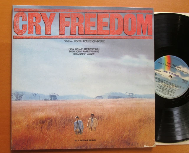 CRY FREEDOM ORIGINAL Soundtrack 1987 Richard Attenborough George Fenton ...
