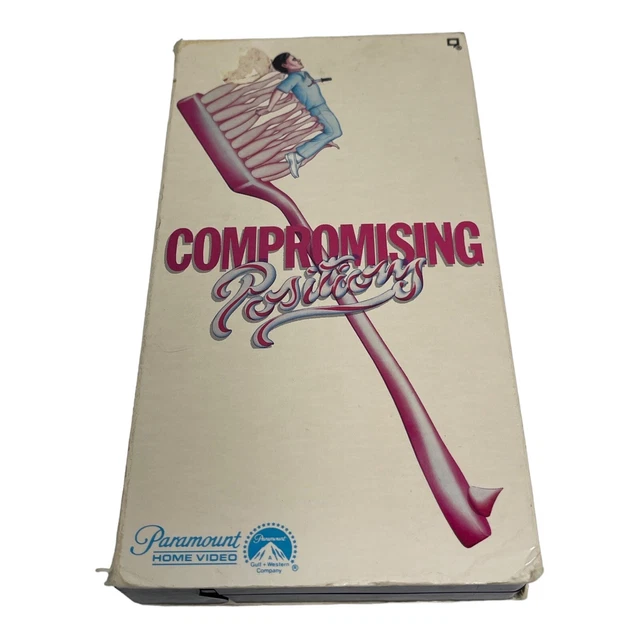 COMPROMISING POSITIONS VHS 1986 Susan Sarandon Video Tape Film Vintage ...