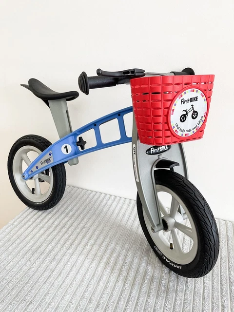 FIRSTBIKE KIDS BALANCE BIKE WITH HAND BRAKE + DETACHABLE BASKET $189.00 - PicClick AU