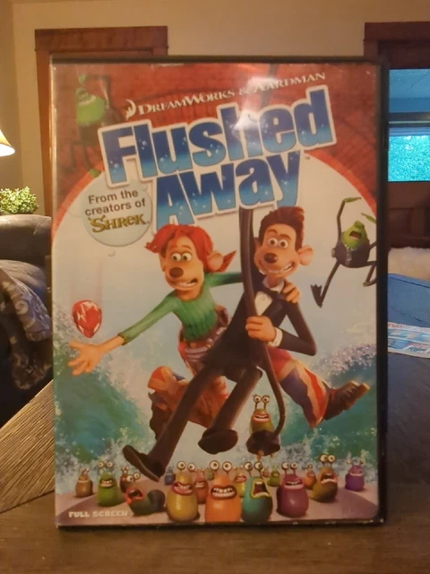 FLUSHED AWAY (DVD, 2007, Full Screen) LIKE NEW CONDITION £5.62 ...