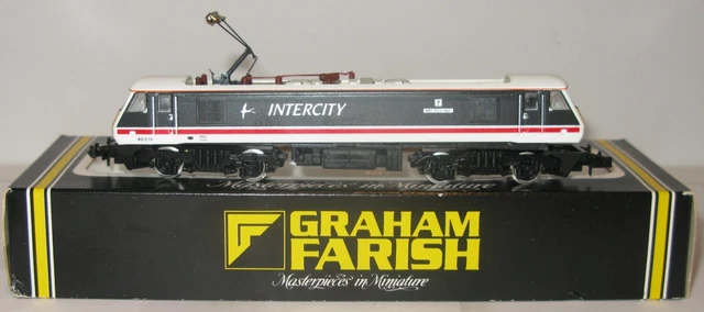 GRAHAM FARISH N 8827 Intercity Swallow Class 90 Loco 90015 BBC North ...