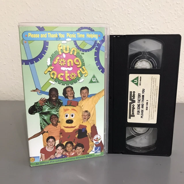 THE FUN SONG Factory - Vhs Video - Please And Thank You - Childrens £7. ...