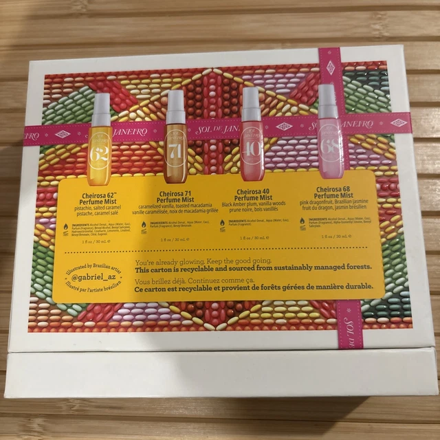 SOL DE JANEIRO - Spritz & Shine set of 4x30ml Perfume Mists - New in ...