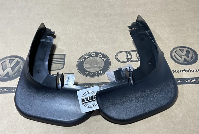 VW CADDY MK3 Touran 1T Front Mud Flaps Splash Guards New Genuine OEM ...