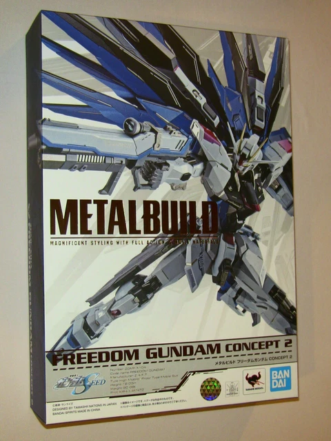 BANDAI METAL BUILD Gundam Seed Freedom Gundam Concept 2 Action Figure ...