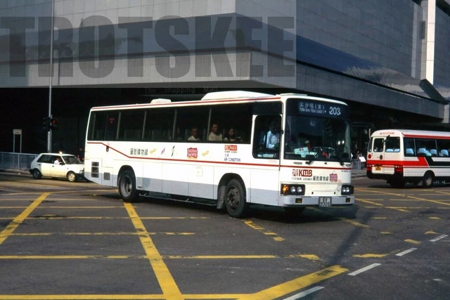 35MM SLIDE HONG KONG KMB Kowloon Motor Bus EV9304 1995 Original £4.99 ...