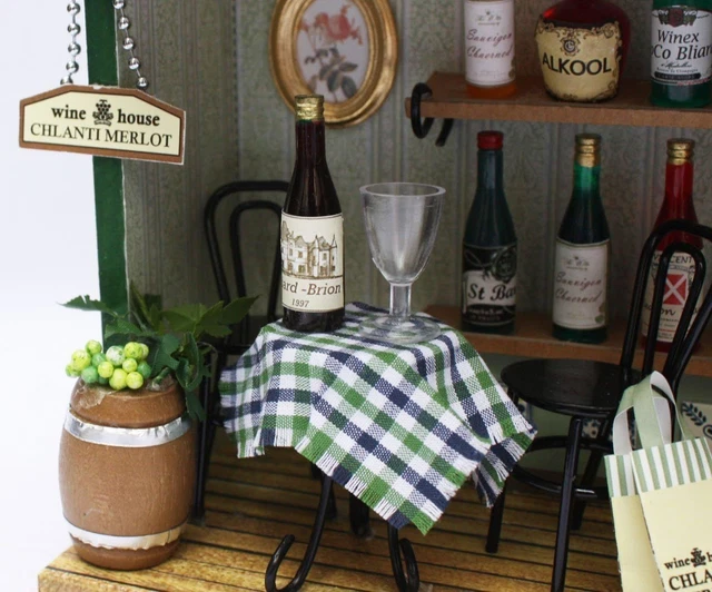 BILLY HANDMADE DOLLHOUSE Kit Street Corner Shop Kit Wine House 8789 £41 ...