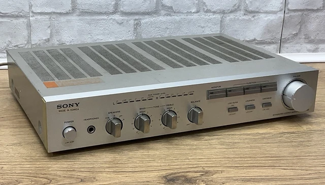 VINTAGE SONY TA-F35 Integrated Stereo Amplifier Separate - Fully ...