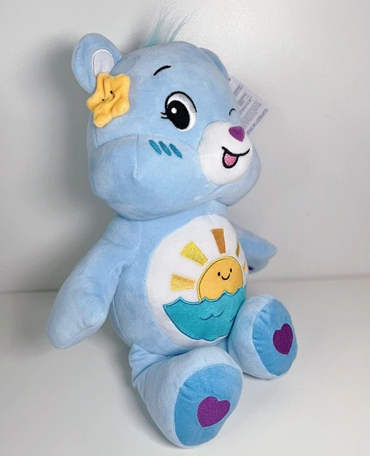 LICENSED CARE BEARS Unlock The Magic Sea Friend Bear Earth Day Plush ...