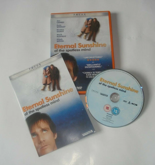 ETERNAL SUNSHINE OF the Spotless Mind - DVD jim carrey kate winslet £0. ...