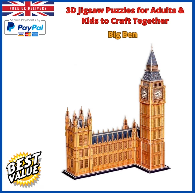 FAMOUS BUILDINGS LANDMARKS Architecture Replicas 3D Models Jigsaw ...