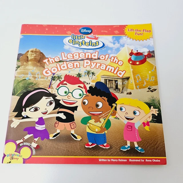 LITTLE EINSTEINS THE Legend of the Golden Pyramid Book Paperback lift ...