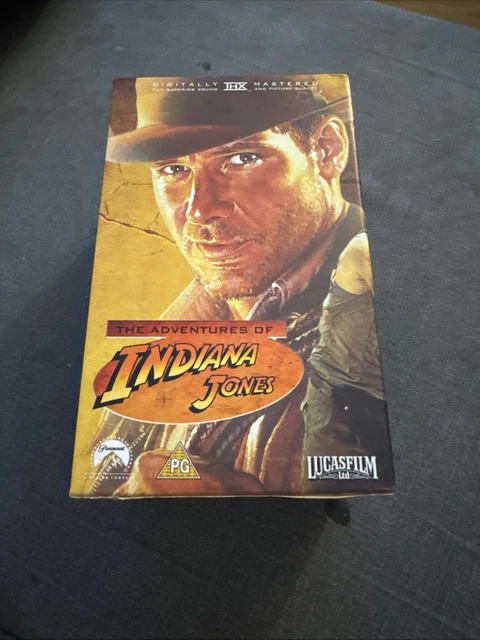 THE ADVENTURES OF Indiana Jones VHS Box Set Trilogy 2000 £5.91 ...