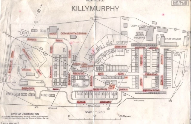 MAP RIOT VILLAGE killmurphy sennelarger GERMANY Tin City 1980s northern ...