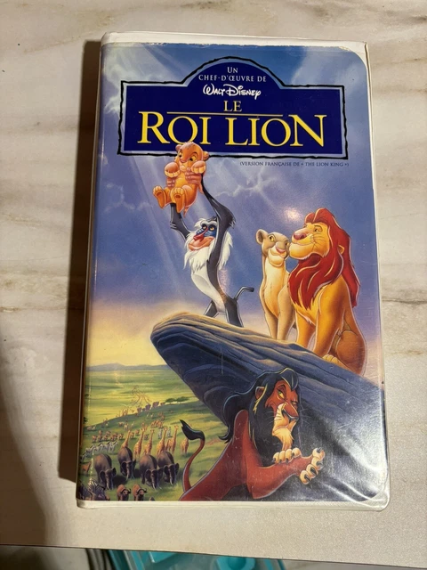 THE LION KING Walt Disney Very Rare French French VHS $40.00 - PicClick CA
