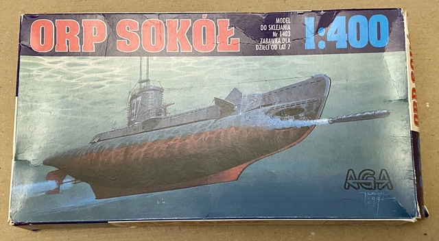 ORP SOKOL SUBMARINE 1:400 - Submarine - AGA - Model Kit £18.00 ...