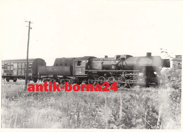 FOTO BAHNHOF NAKEL Nakło Pommern Polen Dampflok Eisenbahn Lokomotive ...