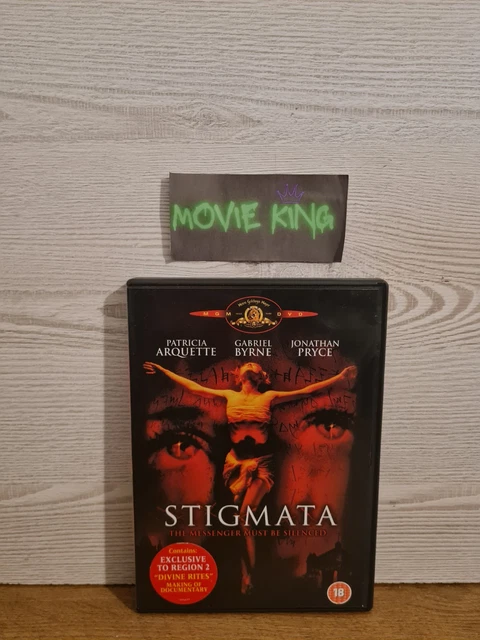 STIGMATA (DVD, 1999) Patricia Arquette Gabriel Byrne Jonathan Pryce [R2 ...