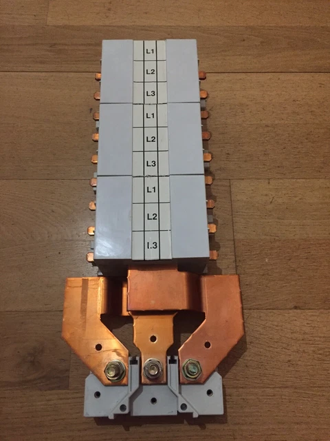 MEM PANEL MCCB Distribution Board Box Fuse 6 Way 3 Phase Busbar Buzzbar ...