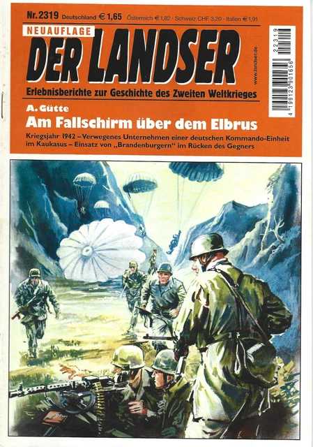 LANDSER 2319 - Am Fallschirm über den Elbrus - "Brandenburger" im ...
