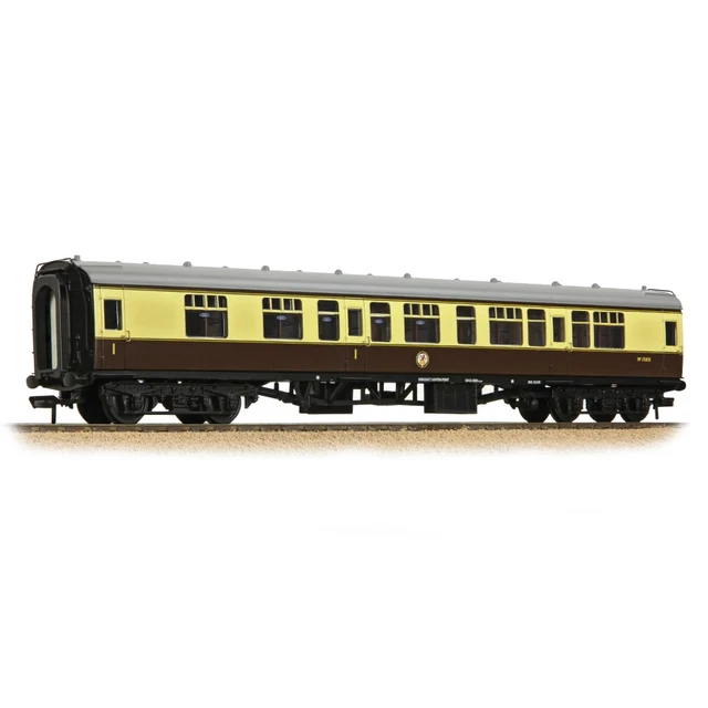 BACHMANN BRANCHLINE 39-129D BR Mk1 CK Composite Corridor BR (WR) Choc ...
