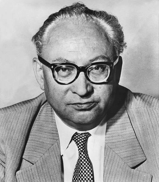 OLLENHAUER, ERICH POLITICIAN, SPD, Chairman of the German Party 1953 ...