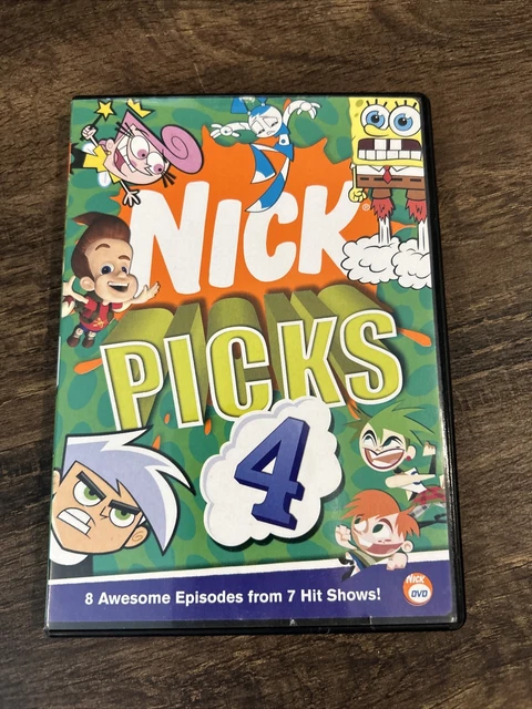 NICK PICKS VOL. 4 Four Nickelodeon (DVD) Spongebob Jimmy Neutron ...