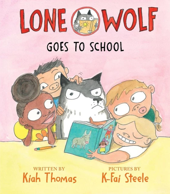 LONE WOLF GOES to School by Kiah Thomas Hardcover Book $33.51 - PicClick AU