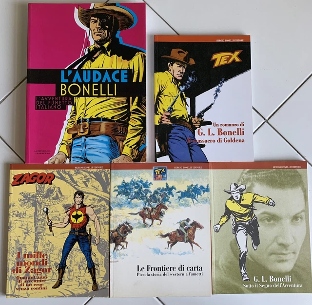 LOTTO ALBI BONELLI Tex Zagor 5 Volumi Rari EUR 10,99 - PicClick IT