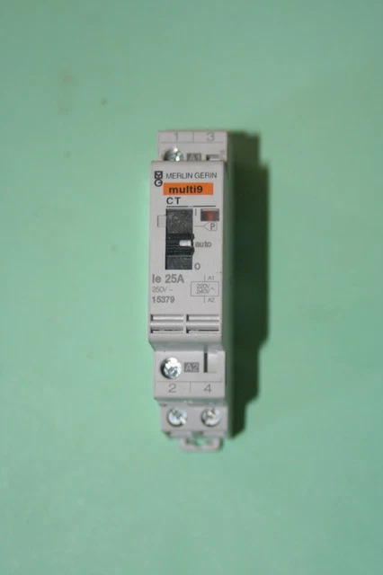 CONTACTEUR A COMMANDE manuelle CT 2 F 25A 230V merlin gerin 15379 EUR ...