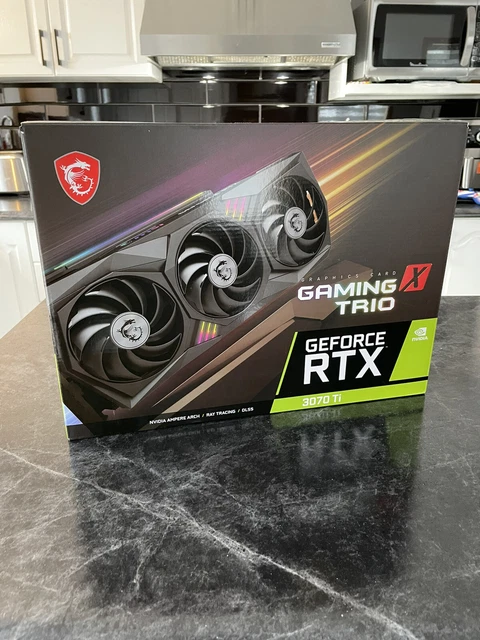 MSI GEFORCE RTX 3070 Ti GAMING X TRIO 8GB GDDR6X Graphics Card $750.00 - PicClick CA